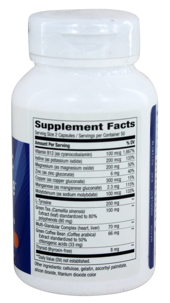 Comprar Metabolic Advantage Fórmula Para a Tireóide - Cápsulas 100 ...