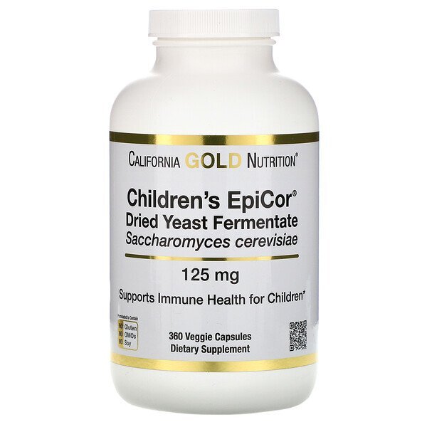Comprar California Gold Nutrition, Epicor para Crianças, 125 mg, 360 ...