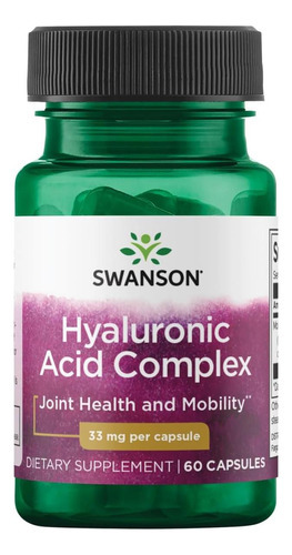 Comprar Swanson Hyal-joint Hyaluronic Acce Complex 33 Miligrams 60 C ...