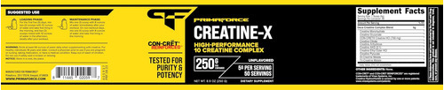 Comprar Primaforce Creatine-x 250 Gramas - Complexo De Creatina 10 D ...