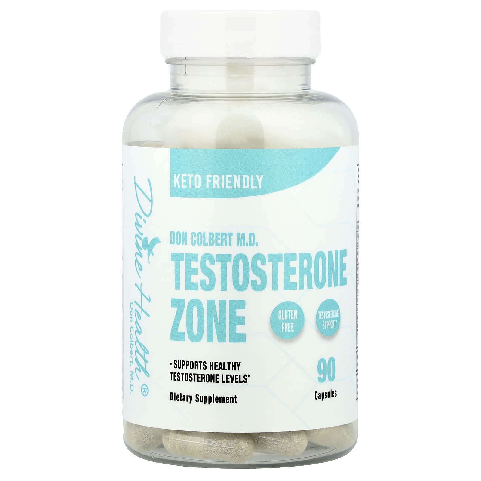 Comprar Divine Health Don Colbert MD Testosterona Zone 90 Cápsulas ...
