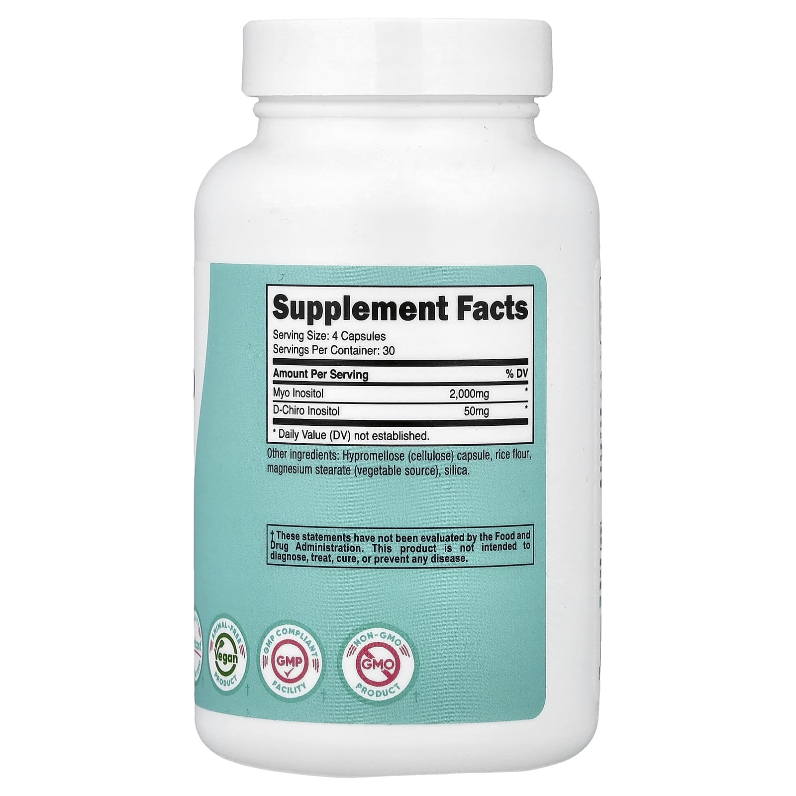 Comprar Nutricost Mulheres Myo e D-Chiro Inositol 120 Cápsulas preço no ...