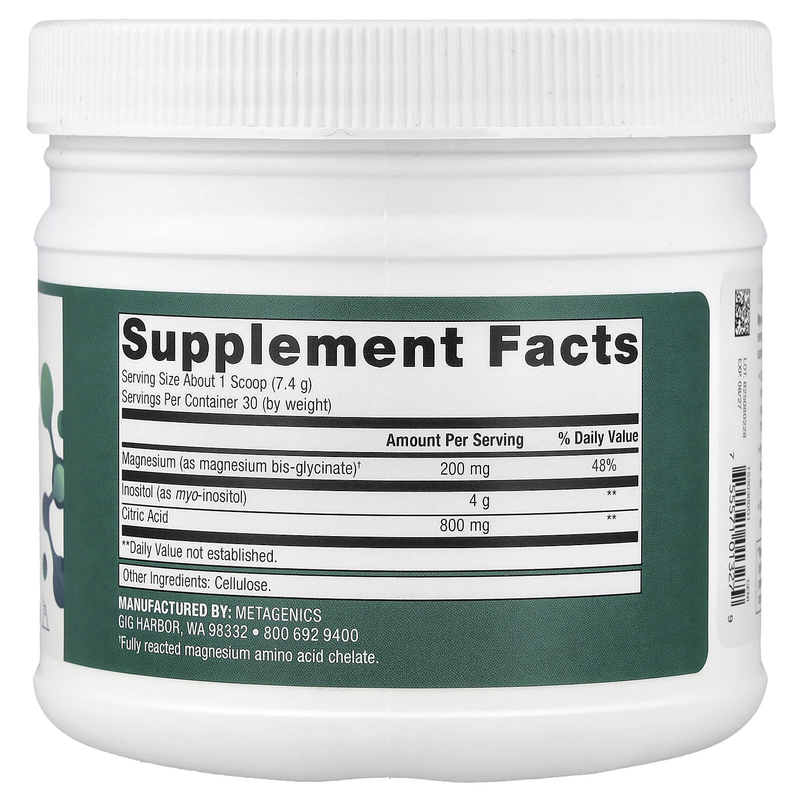Comprar Metagenics Myo-Inositol Plus 222 g (78 oz) preço no Brasil loja ...
