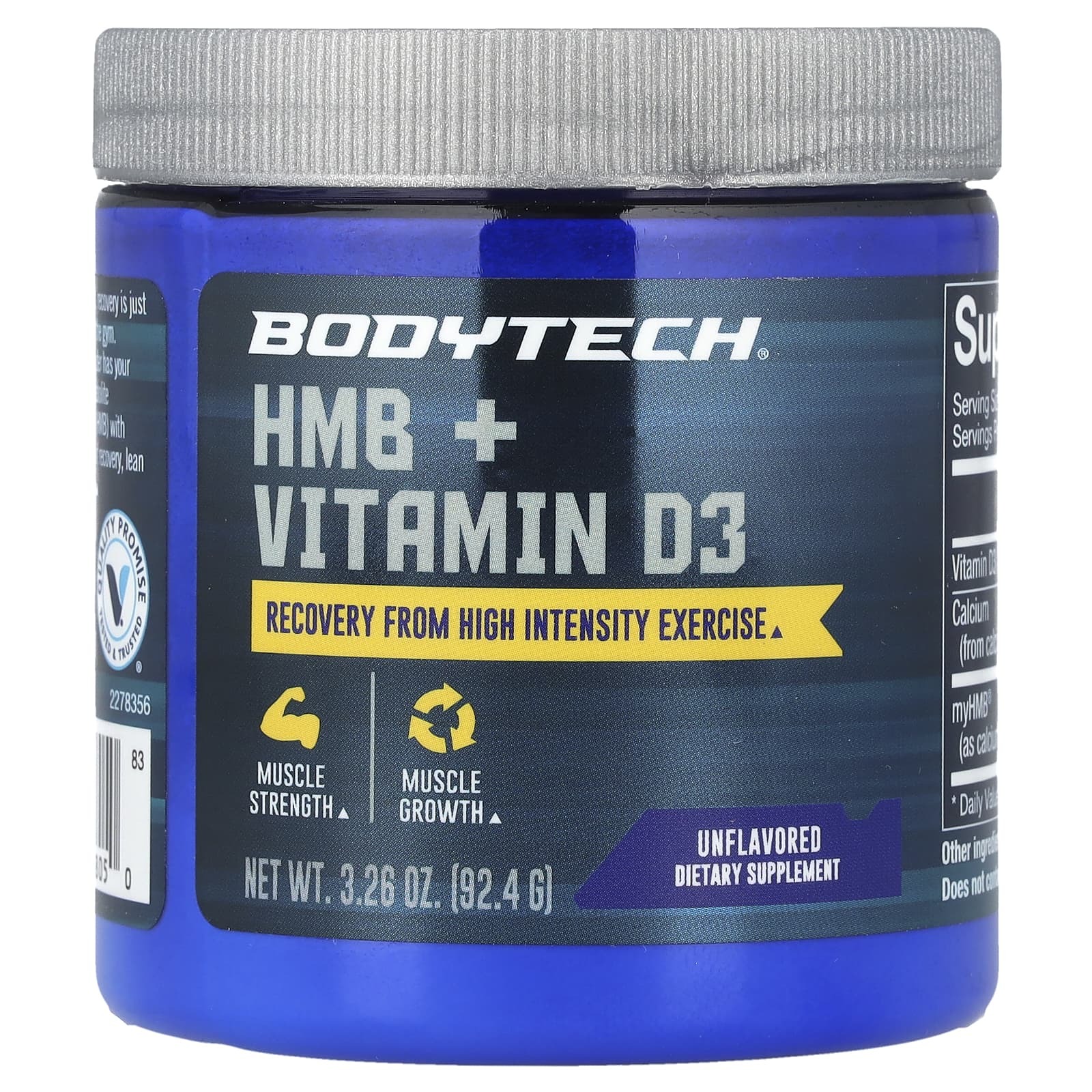 Comprar BodyTech HMB + Vitamina D3 Sem Sabor 924 g (326 oz) preço no ...