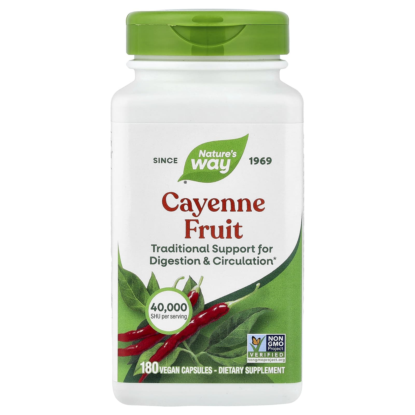 Comprar Natures Way Fruto de Caiena 180 Cápsulas Veganas (450 mg por ...